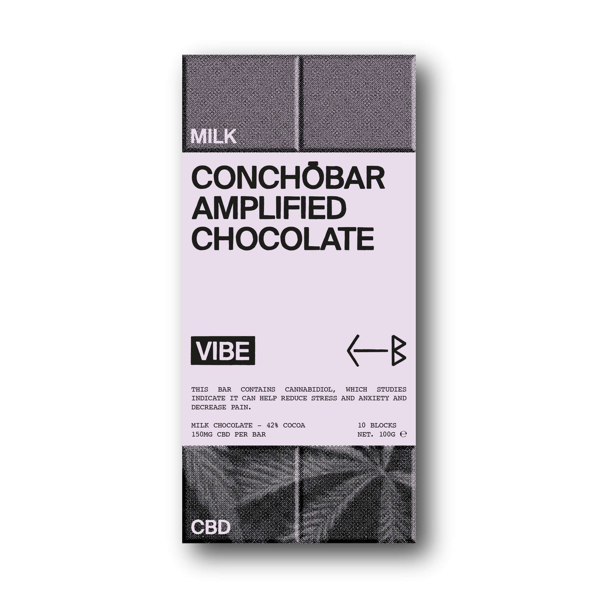 CBD CHOCOLATE ORGANIC BAR - MILK